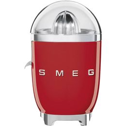 Smeg Zitruspresse "50's Style CJF01", Anti-Tropf-Auslauf, 70 Watt, rot