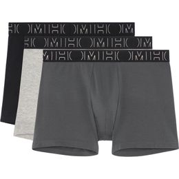 HOM Pants, Kurz, 3er-Pack, Logo-Bund, für Herren, schwarz, XL