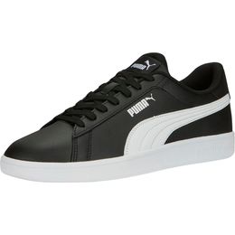 Puma® Sneaker "Smash v2 L", Leder, für Herren, schwarz, 44 1/2