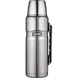 Thermos Isolierflasche, silber