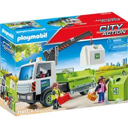 Playmobil® City Action - Altglas-LKW mit Container 71431, MEHRFARBIG