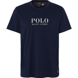 Polo Ralph Lauren Schlafshirt, Rundhals-Ausschnitt, Logo, für Herren, blau, XXL