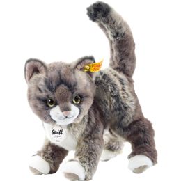 Steiff Kuscheltier "Kitty Katze", stehend, 25 cm, grau