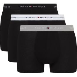 Tommy Hilfiger Signature Pants, Logo-Bund, 3er-Pack, für Herren, schwarz, M