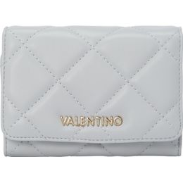 Valentino by Mario Valentino Valentino by Mario Geldbörse, gesteppt, Emblem, für Damen, grau