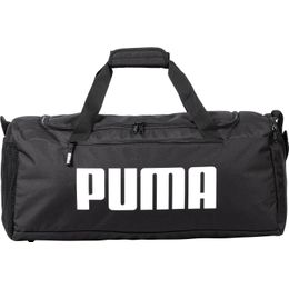 Puma® Sporttasche, Gr. L, Nassfach, Logo-Print, schwarz, L