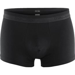 HOM Pants "Classic", Baumwoll-Modal-Mix, Logo-Bund, für Herren, schwarz, S