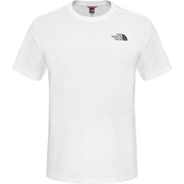 The North Face® T-Shirt, Baumwolle, Logo-Detail, für Herren, weiß, L
