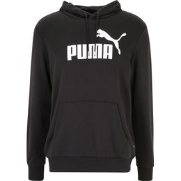 Puma® Hoodie, Kapuze, Tunnelzug, atmungsaktiv, Logo-Print, für Herren, schwarz, XL