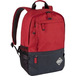 Camel Active Rucksack "Satipo", Patch, zweifarbig, rot