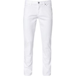 Alberto Jeans, Regular Fit, für Herren, weiß, W31/L32