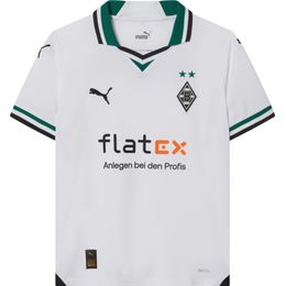 Puma® Trikot "Borussia Mönchengladbach Saison 2022/2023", Crew Neck, für Kinder, weiß, 164