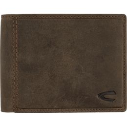 Camel Active Scheintasche, Leder, RFID-Schutz, uni, für Herren, braun