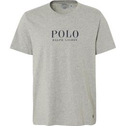 Polo Ralph Lauren Schlafanzug-Oberteil, Kurzarm, Melange, für Herren, grau, L