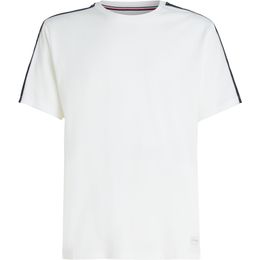 Tommy Hilfiger T-Shirt, Baumwolle, Patch, für Herren, weiß, L