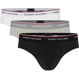 Tommy Hilfiger Slip, 3er-Pack, Logobund, für Herren, grau, S