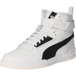 Puma® Rebound Game Sneaker, Leder, SoftFoam+, für Herren, weiß, 44