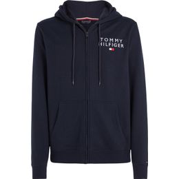 Tommy Hilfiger Loungewear-Oberteil, Stickerei, für Herren, blau, M