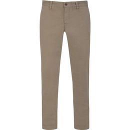 Alberto Chino, Regular Slim Fit, Baumwoll-Jersey, für Herren, beige, 36/30