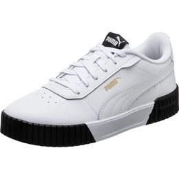 Puma® Sneaker "Carina 2.0", Leder, dämpfend, für Damen, weiß, 37