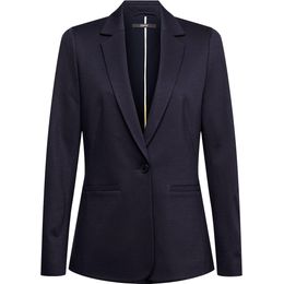 Esprit Collection Blazer, Paspeltaschen, Reverskragen, für Damen, blau, 38