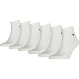 Tommy Hilfiger Kurzsocken, 6er-Pack, für Herren, weiß, 39-42