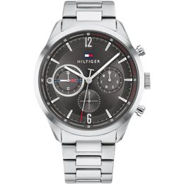 Tommy Hilfiger Herren Multifunktionsuhr "Matthew 1791943", silber