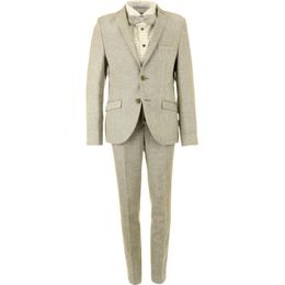 G.O.L.® Anzug-Hose, Slim-Fit, Bügelfalte, für Kinder, grün, 158