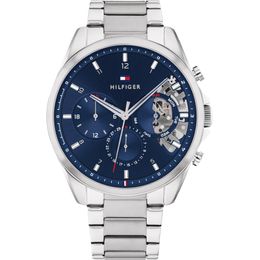 Tommy Hilfiger Herren Multifunktionsuhr "Baker 1710448", silber