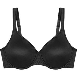 Triumph Comfort Minimizer-BH, Komfortbügel, Spitze, für Damen, schwarz, 85D