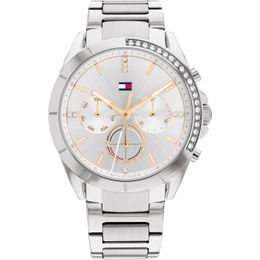 Tommy Hilfiger Damen Multifunktionsuhr "178234", silber, null