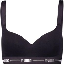 Puma® Schalen-BH, bügellos, Logo, für Damen, schwarz, S