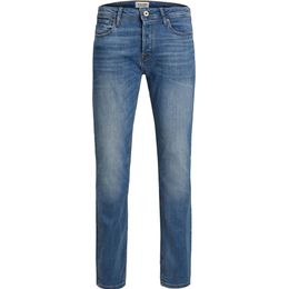 Jack & Jones JACK & JONES Jeans "Tim", Slim-Fit, 5-Pocket-Design, für Herren, blau, W36/L34