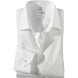 OLYMP Level Five Business-Hemd, Body-Fit, für Herren, weiß, 42