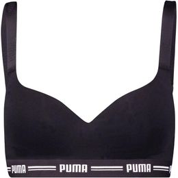 Puma® Schalen-BH, bügellos, Logo, für Damen, schwarz, XL