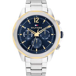 Tommy Hilfiger Herren Multifunktionsuhr "1792059", bicolor, 99