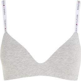 Tommy Hilfiger Icon 2.0 Bustier, bügellos, meliert, für Damen, grau, M