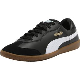 Puma® Fußballschuhe "King 21 IT", Leder-Overlays, für Herren, schwarz, 39