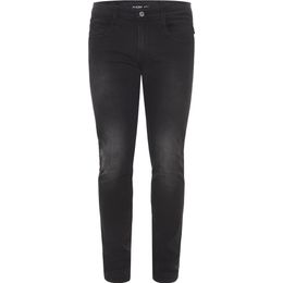 Replay Jeanshose, Slim Fit, Baumwolle, Waschung, für Herren, grau, W30/L30