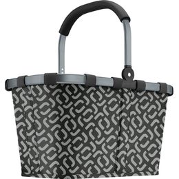 Reisenthel® Einkaufskorb "Carrybag", Aluminiumrahmen, weicher Griff, schwarz