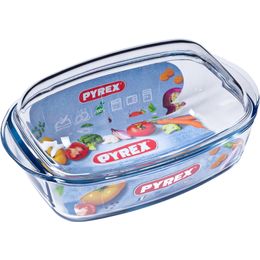 pyrex® Auflaufform, Glas, 37x22x14 cm, transparent