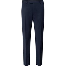 Strellson Anzughose, Straight, uni, für Herren, blau, 106