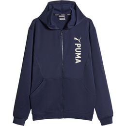 Puma® Hoodie, Logo-Print, für Herren, blau, L