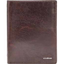 Strellson Geldbörse "Jefferson", Leder, uni, für Herren, braun