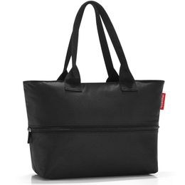 Reisenthel® Einkaufstasche "Shopper E1", Reißverschlussfach, Henkel, schwarz