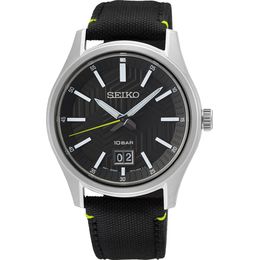 Seiko Herrenuhr "SUR517P1", schwarz, 99