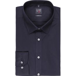OLYMP Level Five Business-Hemd, Body-Fit, für Herren, schwarz, 41