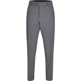 Club of Comfort Stoffhose "Santos 2590", Gürtelschlaufen, verdeckter Reißverschluss, für Herren, grau, 25 1/2