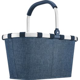 Reisenthel® Einkaufskorb "Carrybag", Aluminiumrahmen, weicher Griff, blau