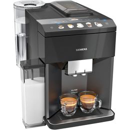 Siemens Kaffeevollautomat "EQ.500" TQ505D09, mit Milchaufschäumbehälter, schwarz